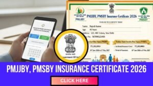 PMJJBY,PMSBY Insurance Certificate 2026: ಡೌನ್‌ಲೋಡ್ ಲಿಂಕ್ ಸಂಪೂರ್ಣ ವಿವರ ...